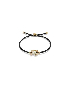 UNODE50 Cord Bracelet With Shell Pearl - Gold
