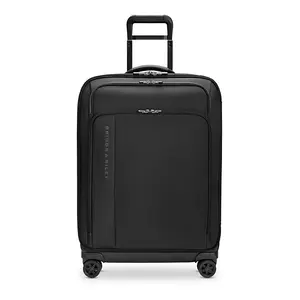 Briggs & Riley Expandable Spinner Checked Bag - Black