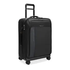 Briggs & Riley Expandable Spinner Checked Bag - Black