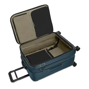 Briggs & Riley Expandable Spinner Checked Bag - Ocean