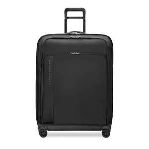 Briggs & Riley Expandable Spinner Checked Bag - Black