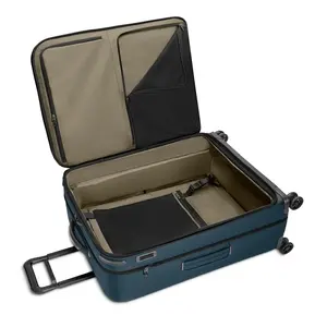 Briggs & Riley Expandable Spinner Checked Bag - Ocean