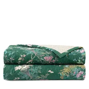 YVES DELORME Contes Coverlet, King - Green