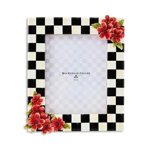 MACKENZIE-CHILDS Courtly Check Floral Frame, 8 X 10 - No Color