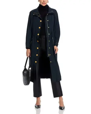 L'Agence Toshi Windbreaker Trench Coat