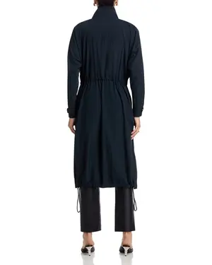 L'Agence Toshi Windbreaker Trench Coat