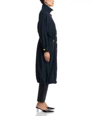 L'Agence Toshi Windbreaker Trench Coat