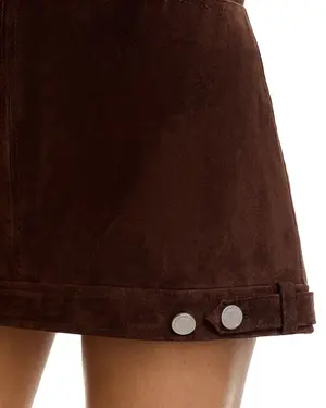 Blanknyc Suede Mini Skirt