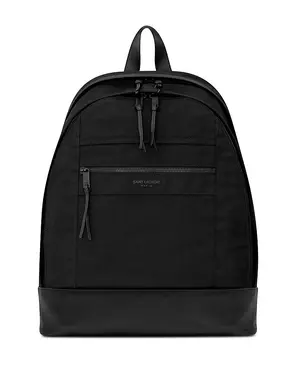 Saint Laurent City Backpack - Nero