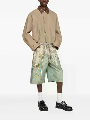 Acne Studios Lace-embellished Shorts
