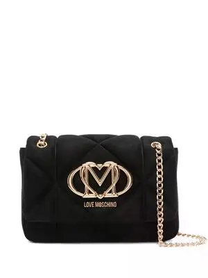 Moschino Gold Tone Cross Body Bags