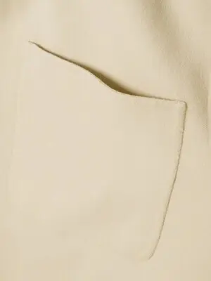 JOSEPH Jelia Wool And Silk-blend Felt Shirt
