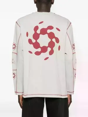ROA Stitch-detail Long-sleeve T-shirt