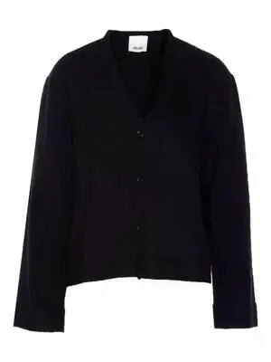 ALLUDE Buttoned-front Pocket Cardigan