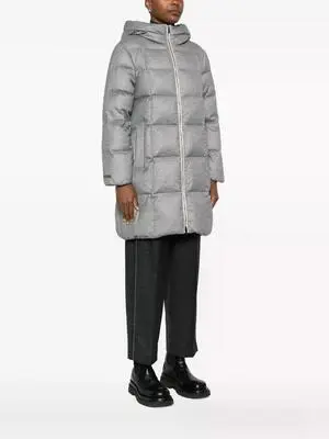 Peserico Quilted Hooded Coat