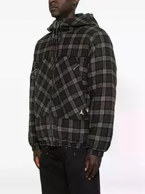 ROA Checked Hooded Jacket