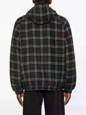 ROA Checked Hooded Jacket