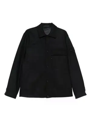 Stone Island Patch-pocket Wool Shirt