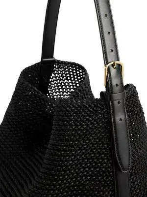 TOTEME Belted Woven Tote Bag