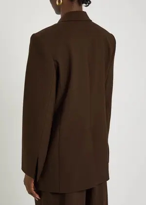 ESSE STUDIOS Onus Double-breasted Woven Blazer