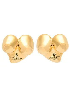 VIVIENNE WESTWOOD Mimosa Sculpted Stud Earrings - Gold