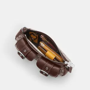 COACH OUTLET Coach® Ashton Bag In Signature Jacquard - Silver/oak/maple