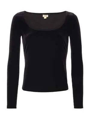 L'Agence Jelena Velvet Top