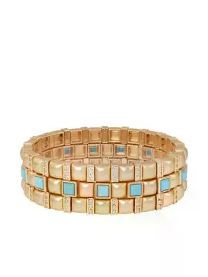 ROXANNE ASSOULIN Diamond-embellished Bracelet - Gold