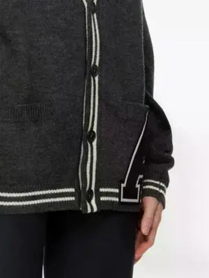 AMBUSH Varsity-letter Wool Cardigan