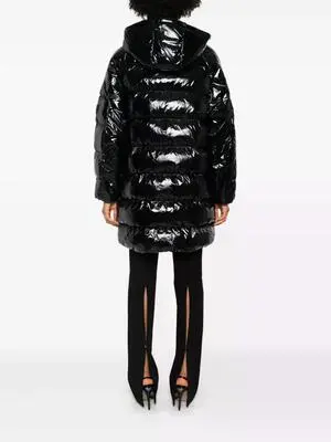 Pinko Hooded Quilted Coat