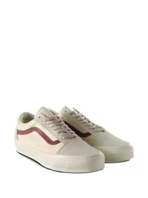 VANS Premium Old Skool Suede-panelled Sneakers - Neutrals