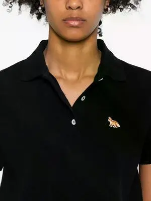Maison Kitsuné Fox Patch Short Sleeve Polo