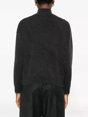Peserico Diamond-pattern High-neck Sweater