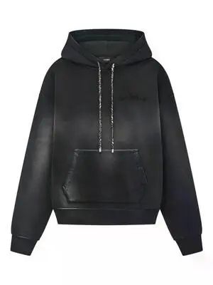Amiri Embroidered Logo Hoodie - Black