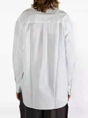 Studio Nicholson Leto Patch-pocket Long-sleeve Shirt - White
