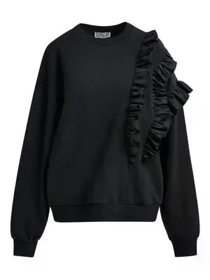 Essentiel Antwerp Ruffle-detail Sweatshirt