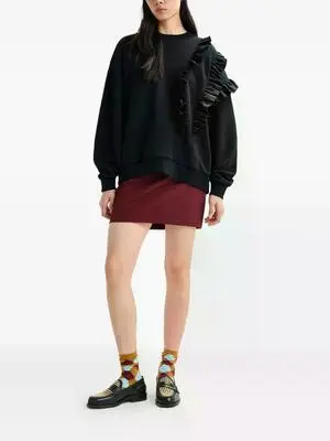 Essentiel Antwerp Ruffle-detail Sweatshirt
