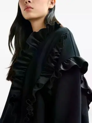 Essentiel Antwerp Ruffle-detail Sweatshirt