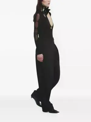 Pinko Wide-leg Wrap Trousers