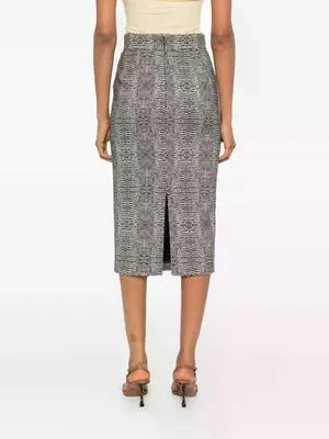 Elisabetta Franchi Printed Pencil Skirt