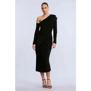 Bcbgmaxazria Jersey Midi Dress