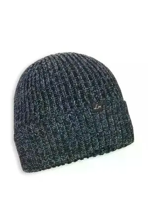 LAMUNT Ribbed Beanie - Blue