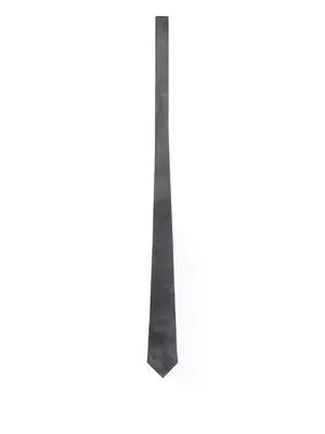 TOM FORD Lambskin Neck Tie - Black
