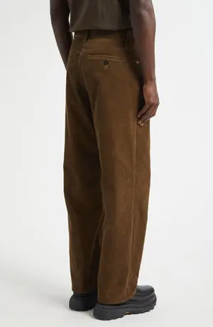 Sacai Belted Corduroy Five-pocket Pants