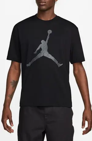 JORDAN Brooklyn Graphic T-shirt - Black/iron Grey