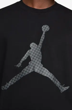 JORDAN Brooklyn Graphic T-shirt - Black/iron Grey