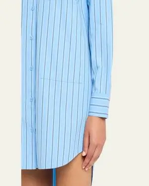 Kule The Anika Striped Shirtdress