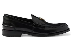 Prada Brushed Leather Loafer