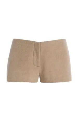 ALFIE Gio Virgin Wool-blend Hot Pants