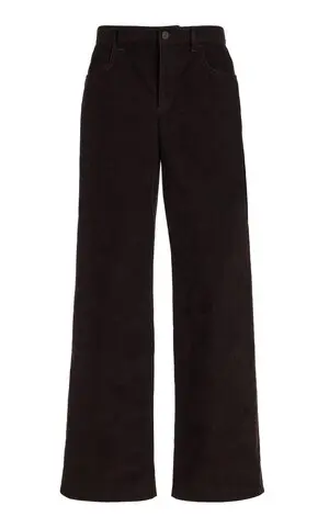 Women's Corduroy Straight-Leg Pants